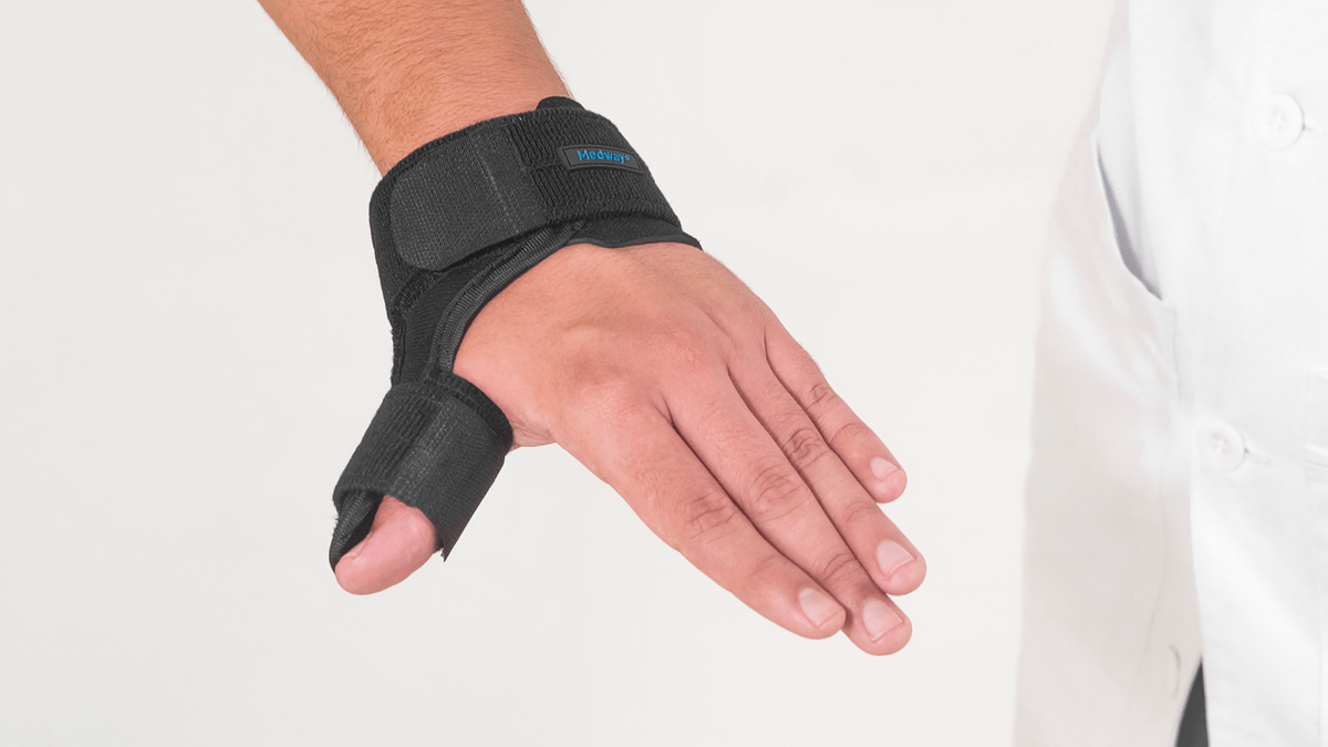 Férula para Pulgar Corta - Medway Distribuidor nacional de ortopedia blanda