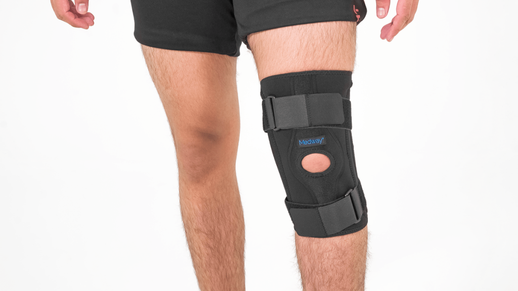 Rodillera ajustable con doble soporte lateral flexible - Medway ...